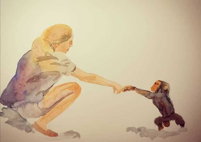 Meeting Jane Goodall: an unlikely encounter.